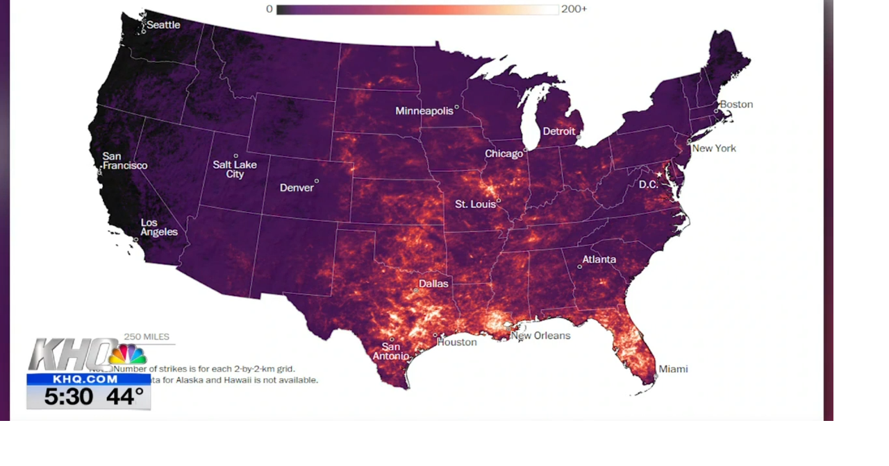 Thunderstorms are in the forecast, here is how to stay safe | Spokane ...