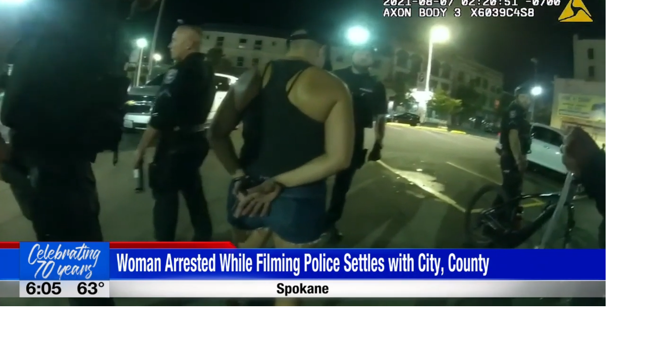Woman arrested while filming police settles suits against City of ...