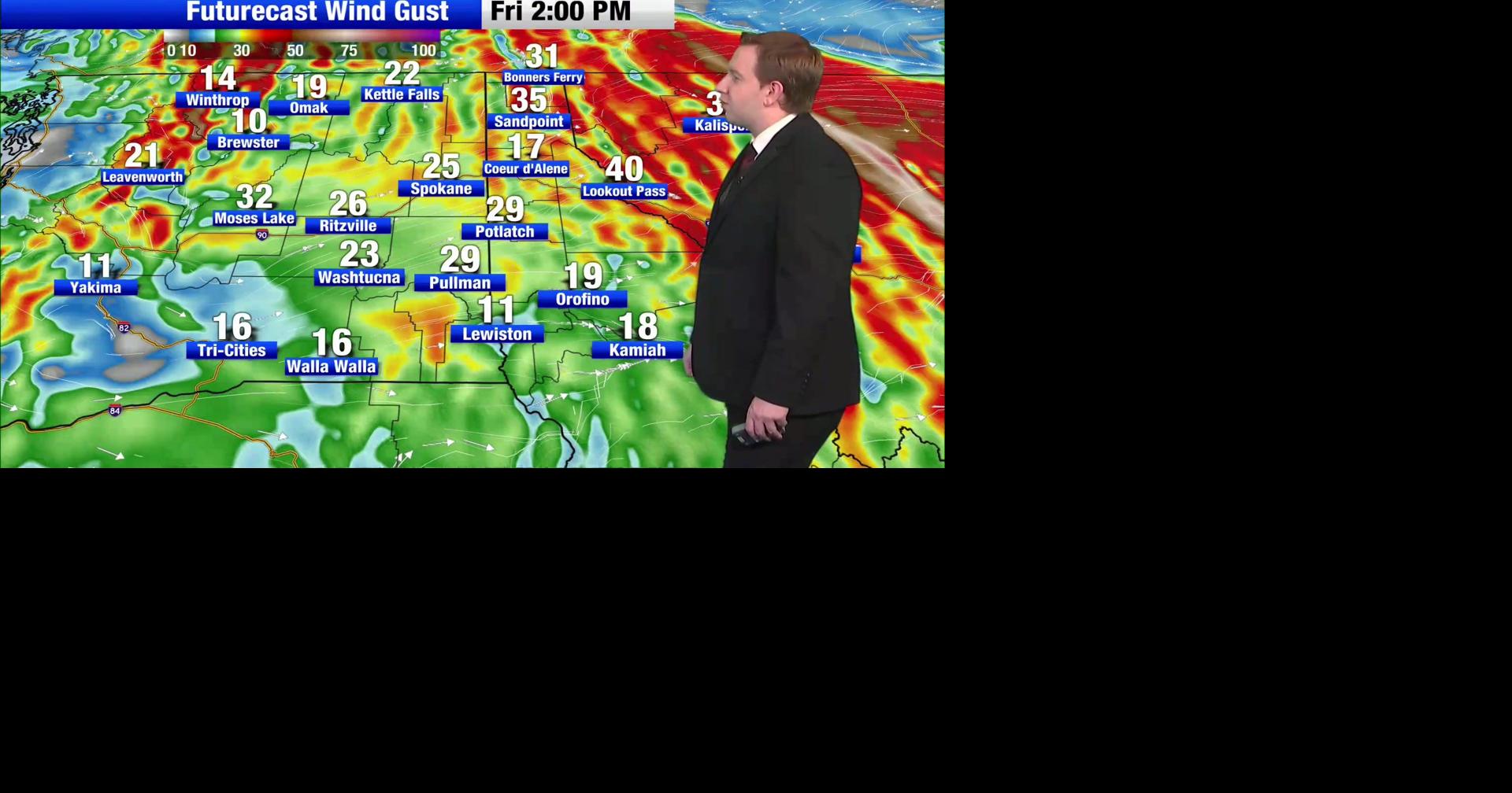 Temperatures warm to nearly 50 degrees on Friday | Weather | khq.com