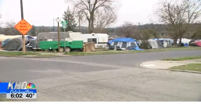 WSDOT responds to Camp Hope RVs | Spokane News | khq.com