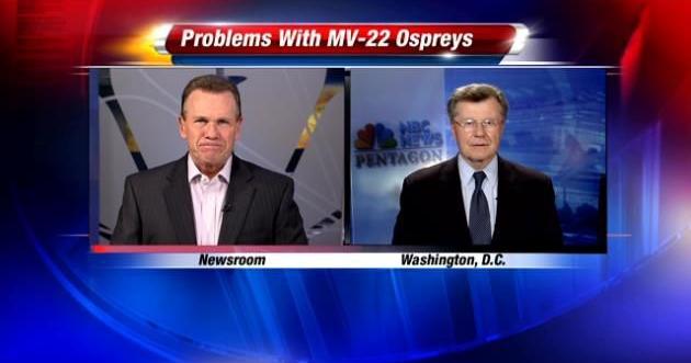 Dan Kleckner talks to NBC's Jim Miklaszewski about Osprey crash ...
