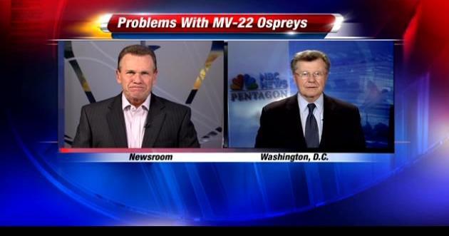 Dan Kleckner talks to NBC's Jim Miklaszewski about Osprey crash ...