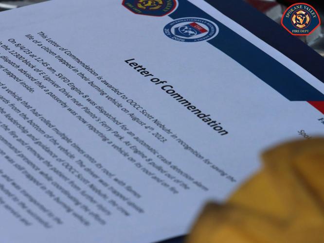 SVFD crews receives Letter of Commendation photo collection | | khq.com
