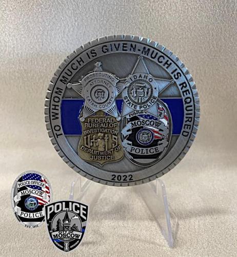 Moscow Police Department challenge coin | | khq.com