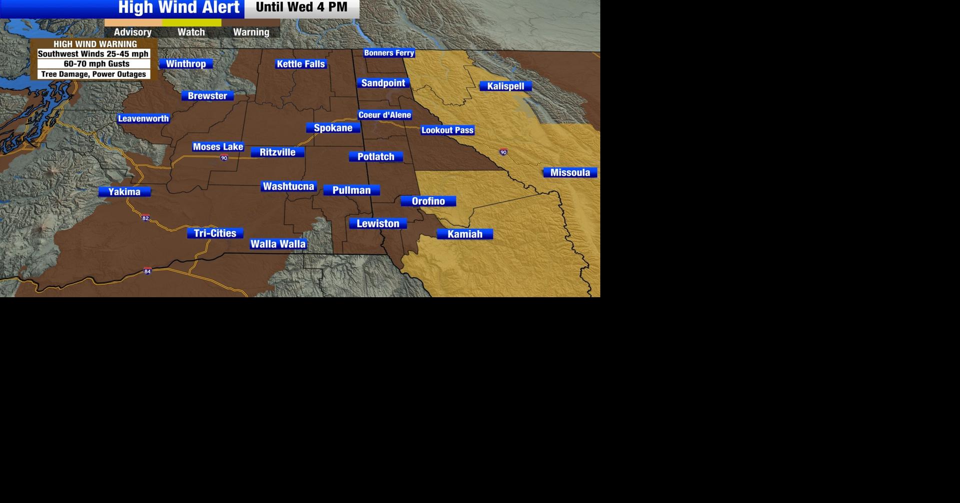 SHARE: Strong winds sweep Spokane, share your photos of damage around ...