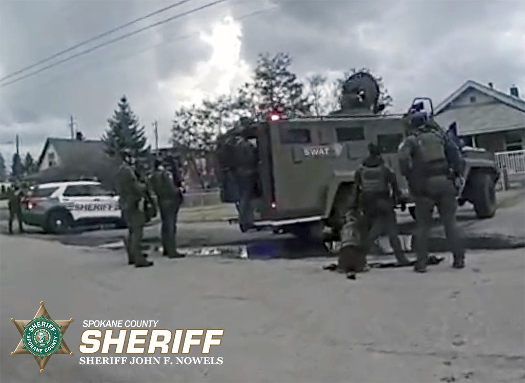 SWAT standoff leads to arrest of domestic violence suspect in Spokane | Spokane News | khq.com