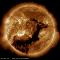 solar storm activity