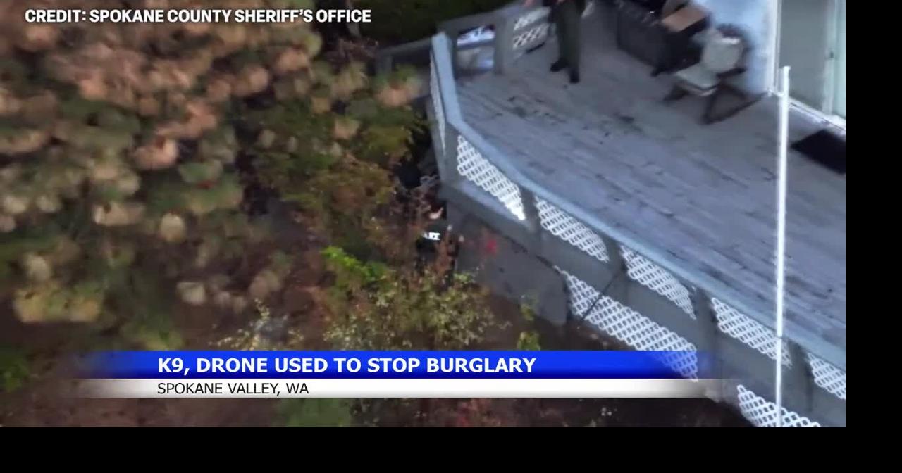 Police share aerial video of three people arrested in Spokane Valley ...