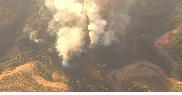 Human-caused Columbia River Gorge fire prompts evacuations | Spokane ...