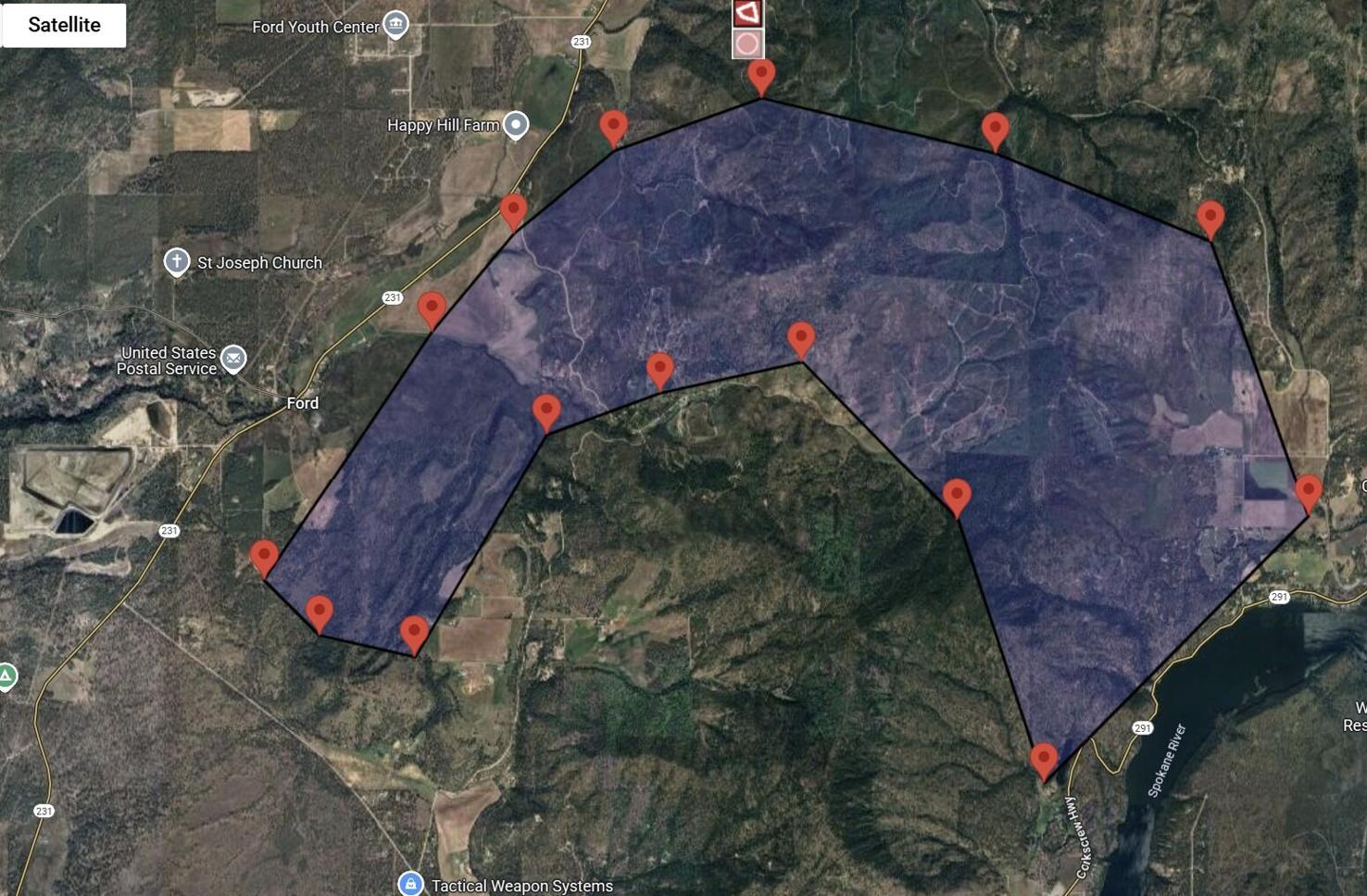 Lake Spokane Fire now over 100% contained, evacuations hold ...