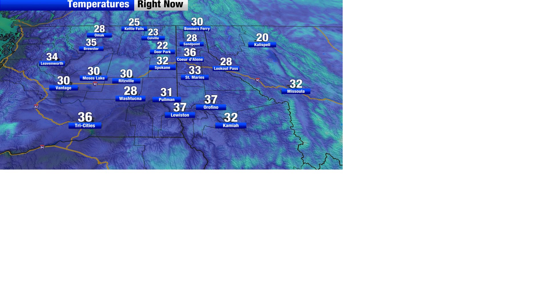 A freezing Friday morning before a mild start to the weekend arrives ...