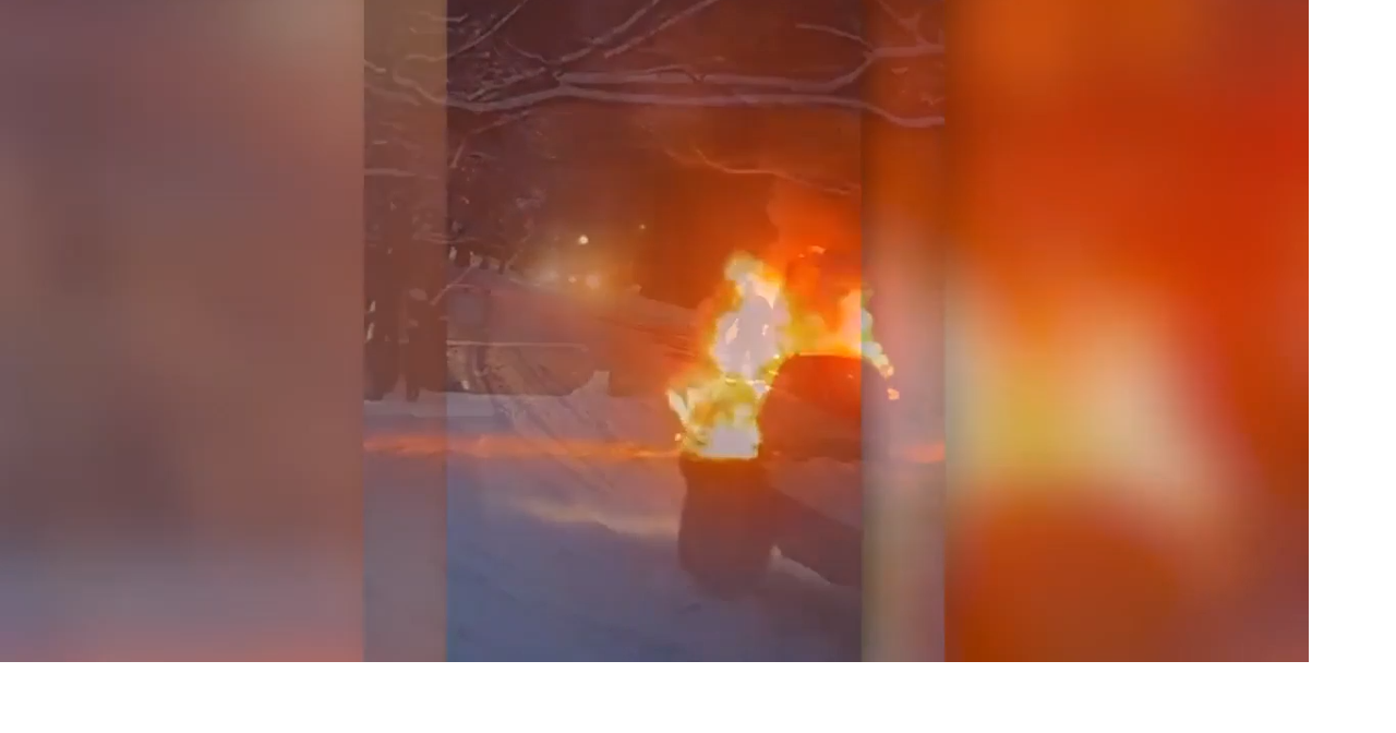 Minivan explodes and catches fire in Spokane | Spokane News | khq.com