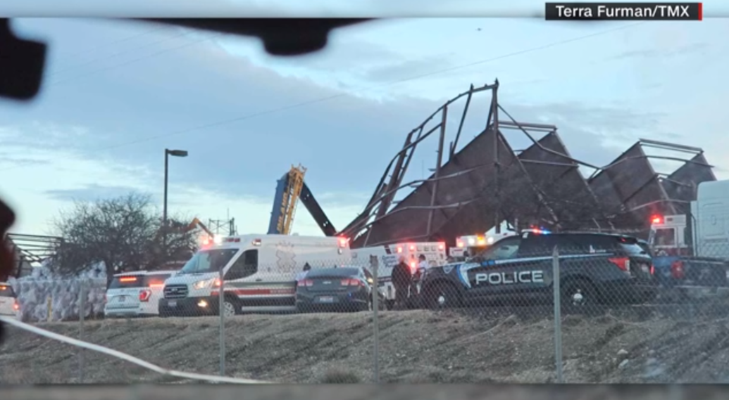 About a dozen people hurt in hangar collapse on grounds of Boise ...