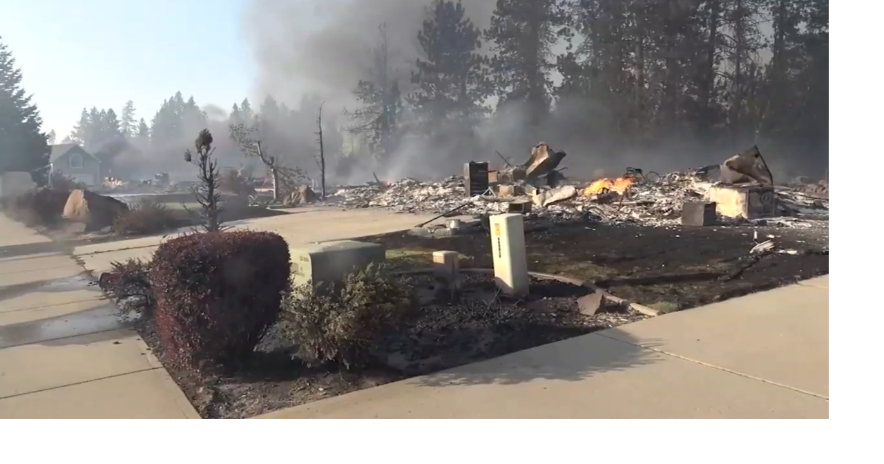 Crews advise level 3 evacuees to please leave as Medical Lake fire is ...