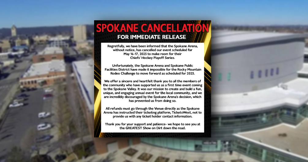 Rocky Mountain Rodeo Challenge canceled in Spokane over alleged ...