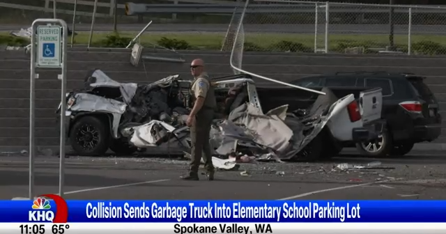 1 with life-threatening injuries after major crash involving garbage ...