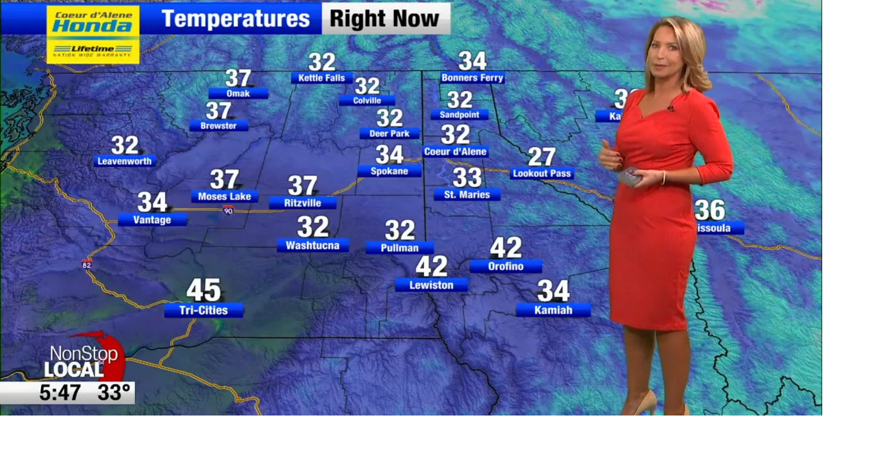 Weekend forecast after first snow in the Inland Northwest | Spokane ...