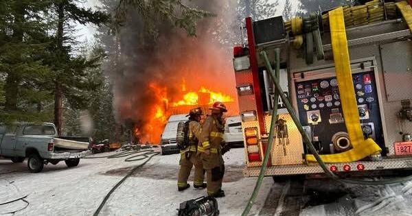 South Pend Oreille Fire and Rescue responds to residential blaze in ...