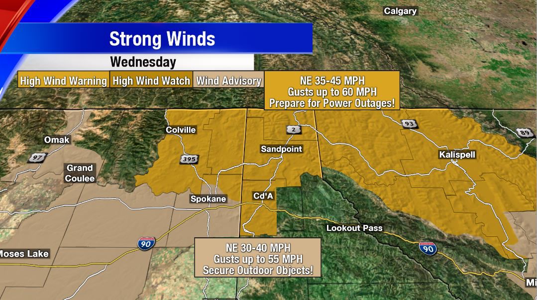 Strong Winds Arrive | Weather | khq.com