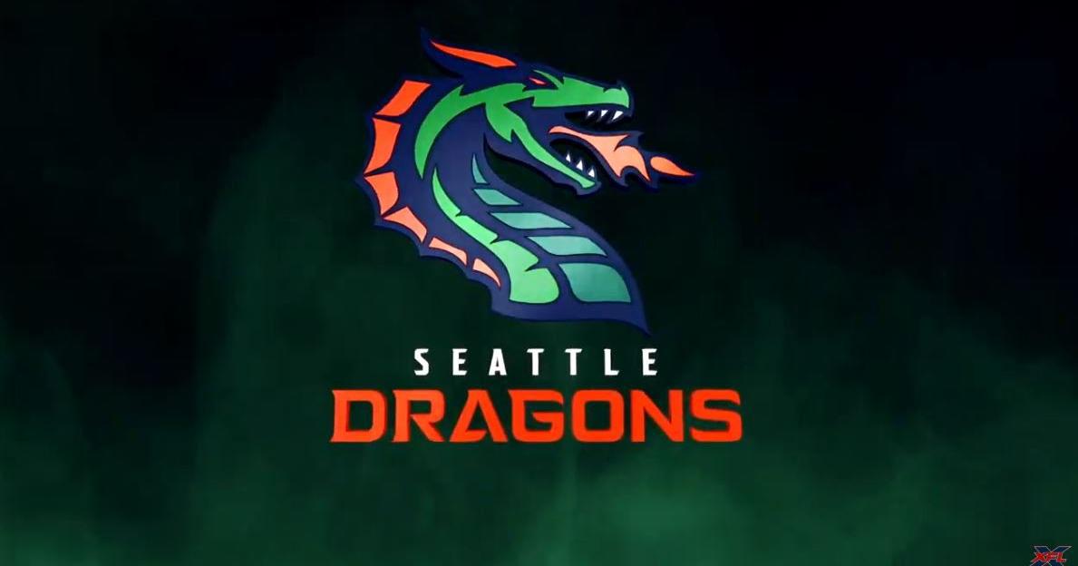 'Seattle Dragons' team name, logo revealed for Emerald City XFL ...