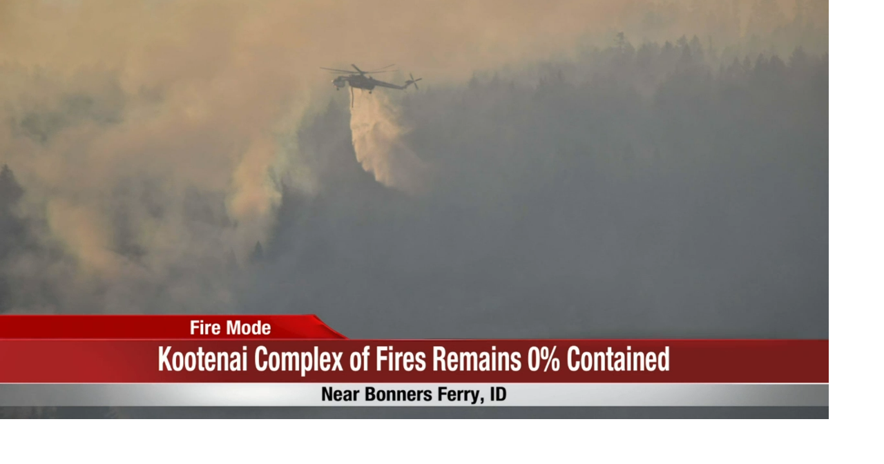 Update on fires burning from Cascades to North Idaho | Spokane News ...