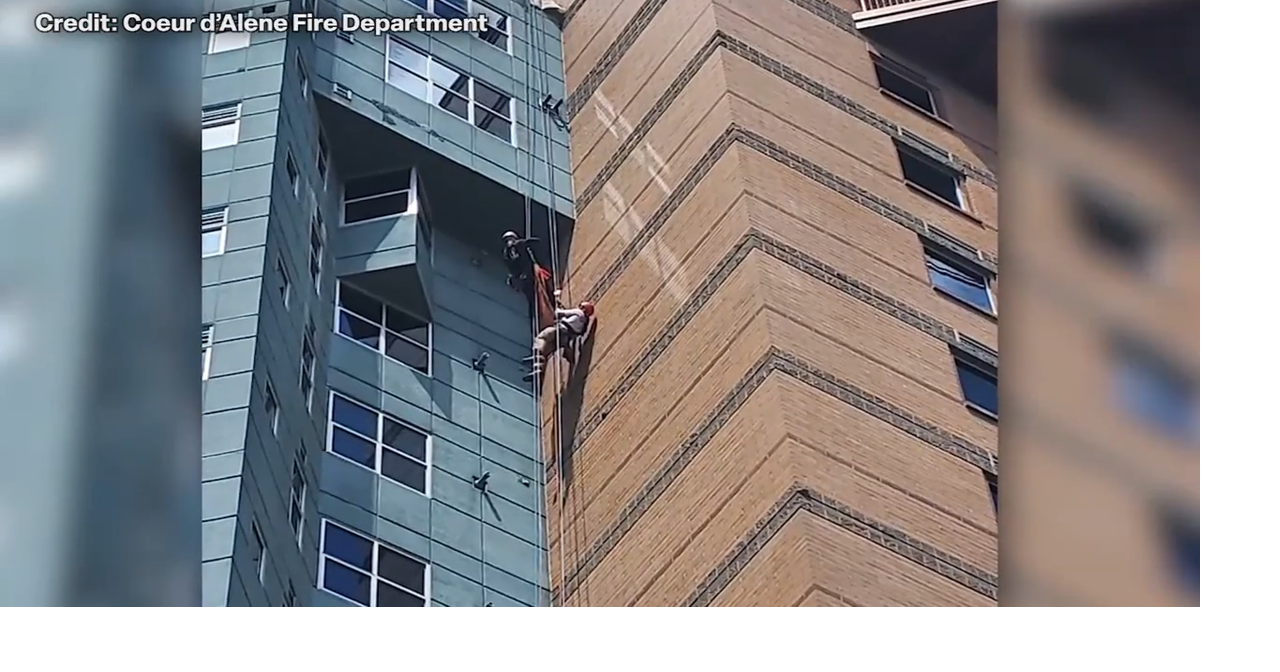 Coeur d’Alene firefighters conduct ‘high angle rescue’ training ...
