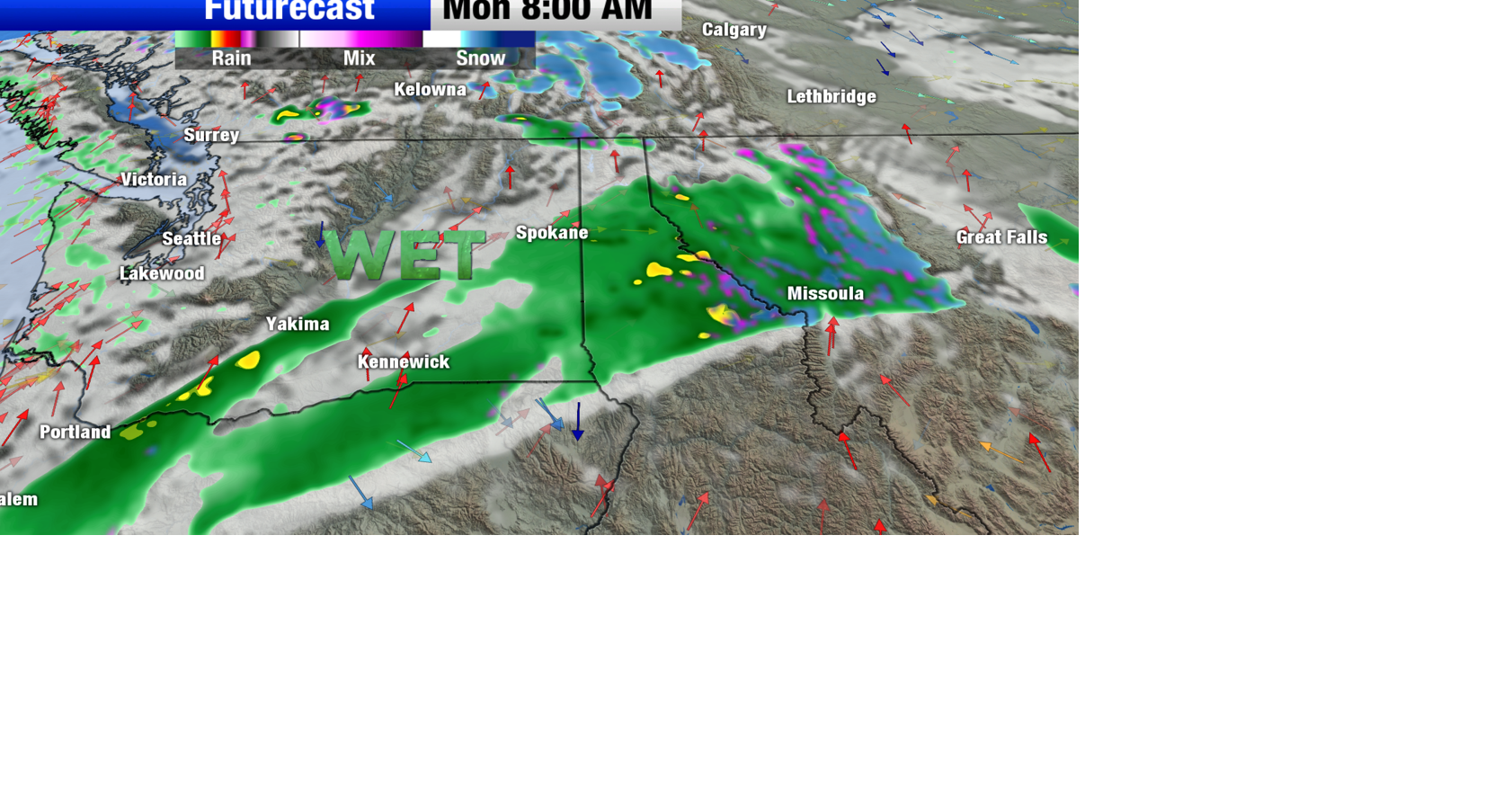 A wet morning commute | Spokane News | khq.com
