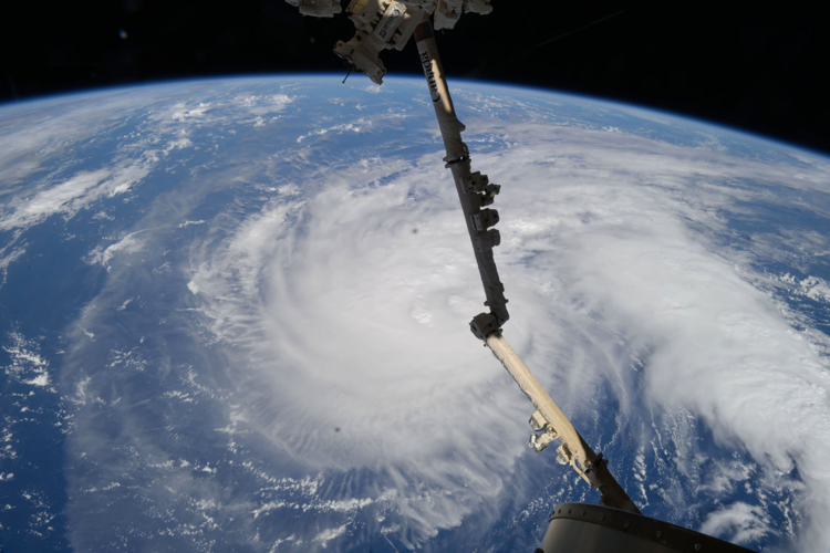 hurricane iss