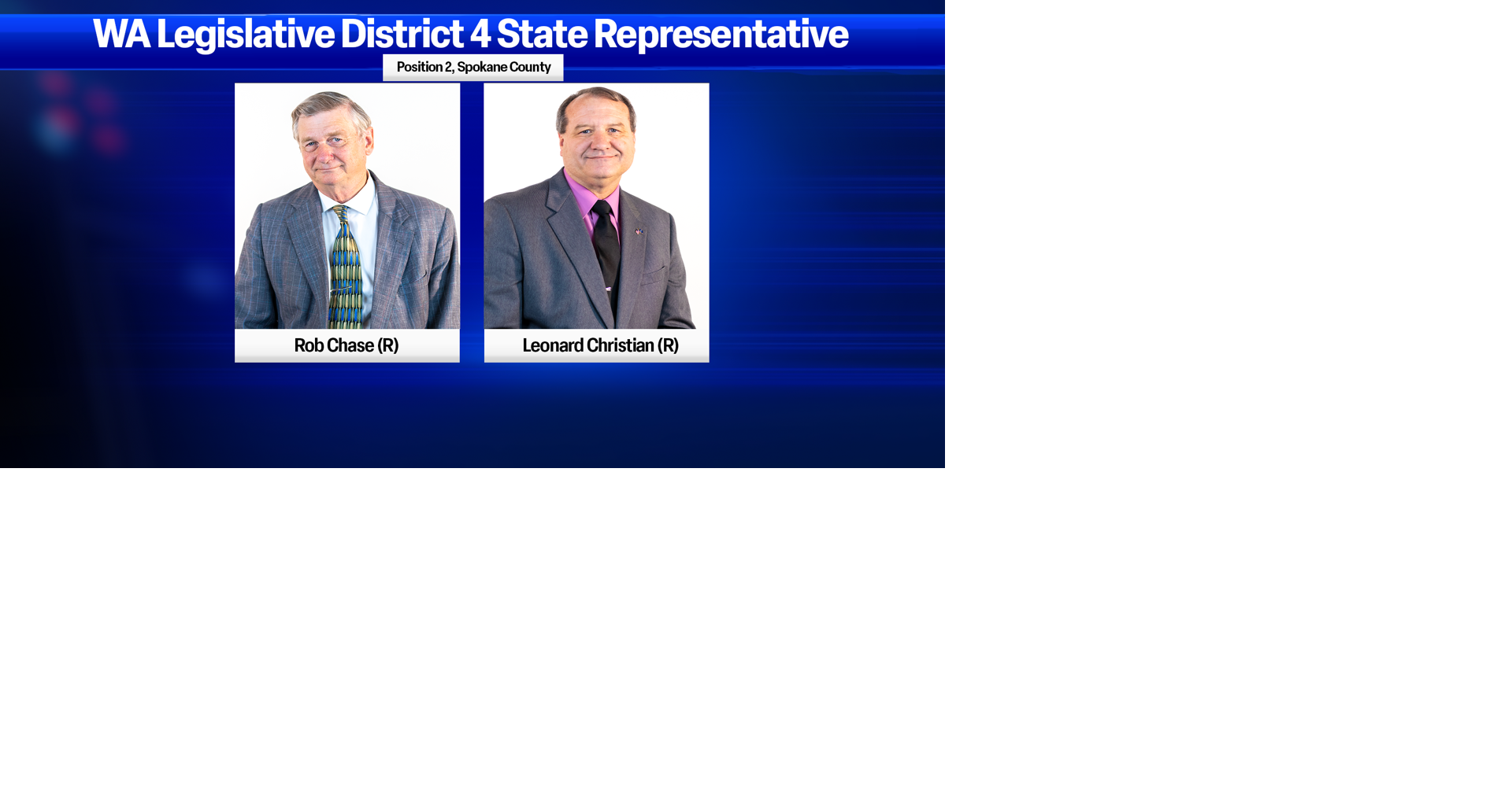 WA House of Representatives District 4, Position 2: Rob Chase versus ...