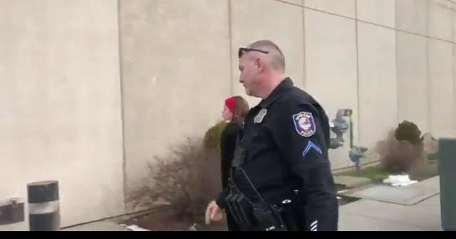 Ashley Horning walks into jail | | khq.com