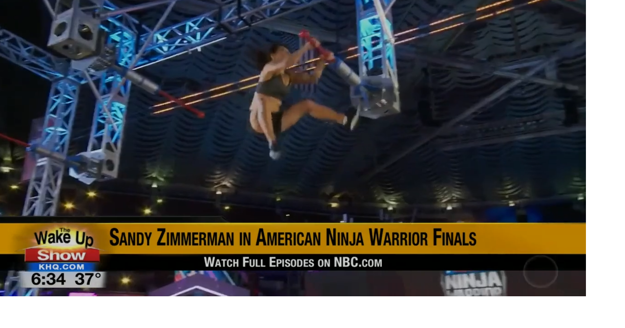 Spokane's Sandy Zimmerman competes in America Ninja Warrior final ...