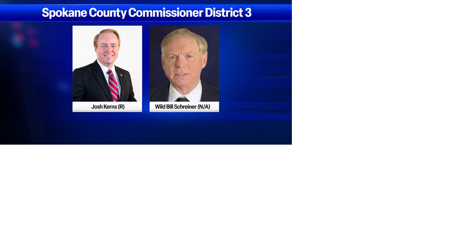 Spokane County Commissioner, District 3: Josh Kerns versus Wild Bill ...