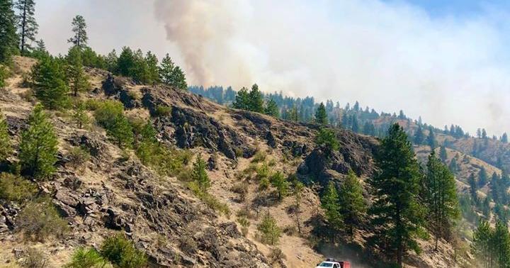 UPDATE: Lower Coyote Creek Fire now 4,500 acres near Nespelem ...