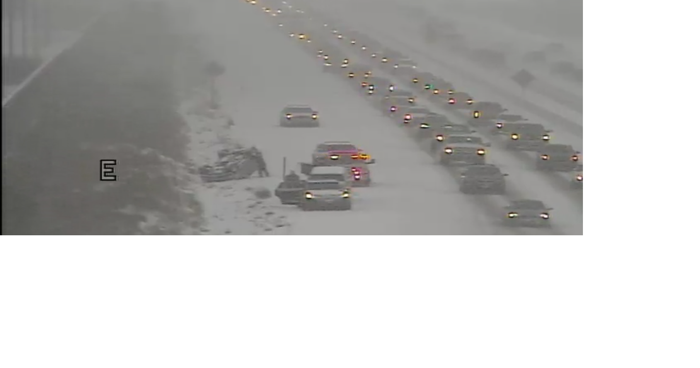 Sudden snow squall causes near-zero visibility | Spokane News | khq.com