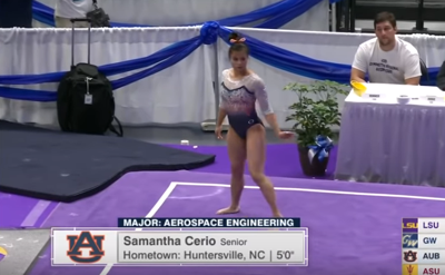 Injured Auburn gymnast undergoing surgery on both knees | News | khq.com