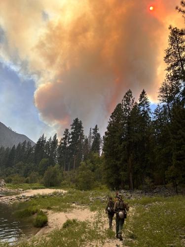 Elkhorn Fire burns 25,000 acres in Payette National Forest | Washington ...