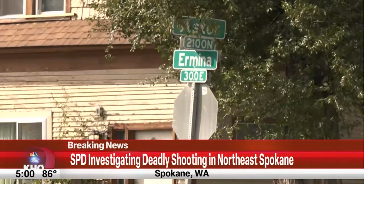 Spokane Police Department are investigating deadly shooting in ...