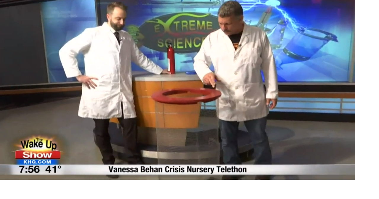 Making a Fire Tornado With Radical Rick! | Extreme Science | khq.com