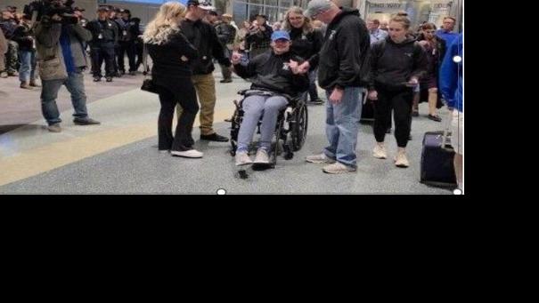 Wildland firefighter Justin Shaw returns home to Boise 16 months after ...