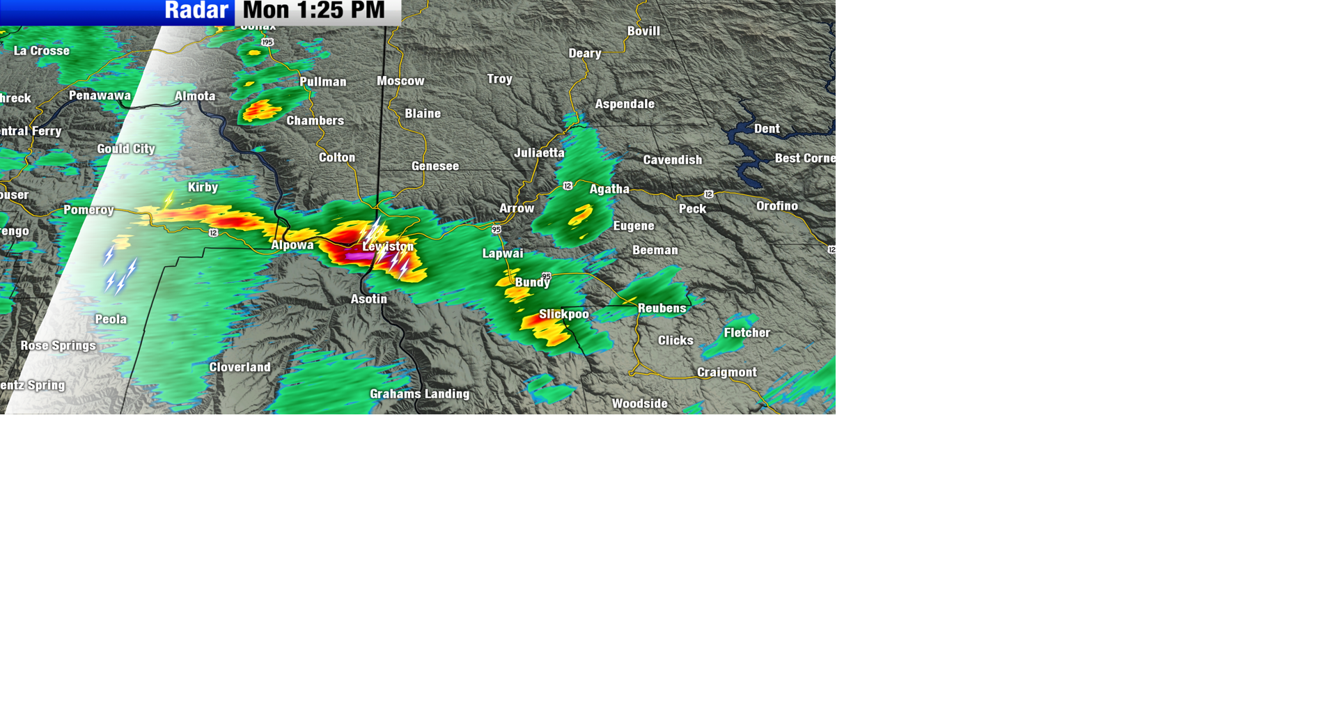 Some thunderstorms today; more expected tomorrow | Weather | khq.com