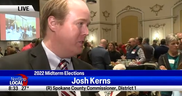 Spokane County Commissioner Incumbent Josh Kerns talks early voting ...