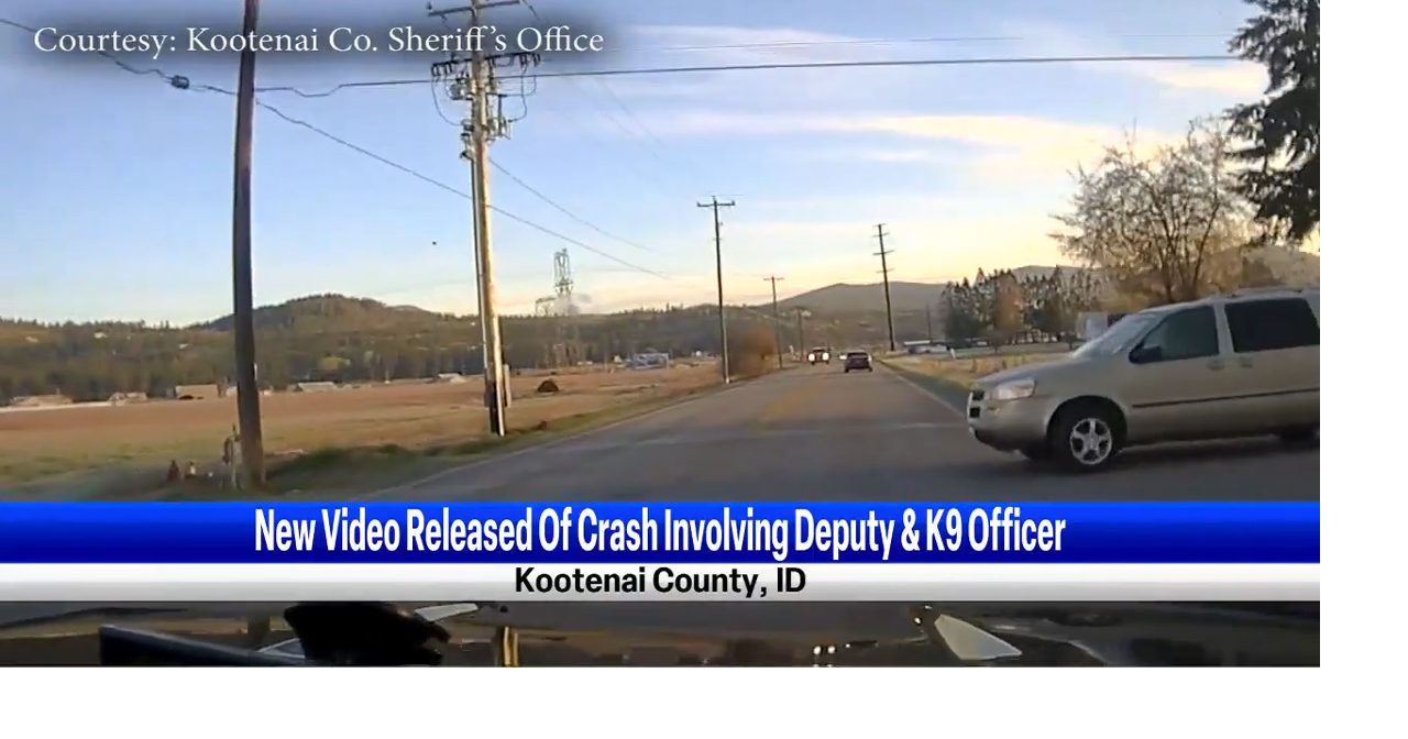 Other driver at fault in crash involving Kootenai County deputy and K9 ...