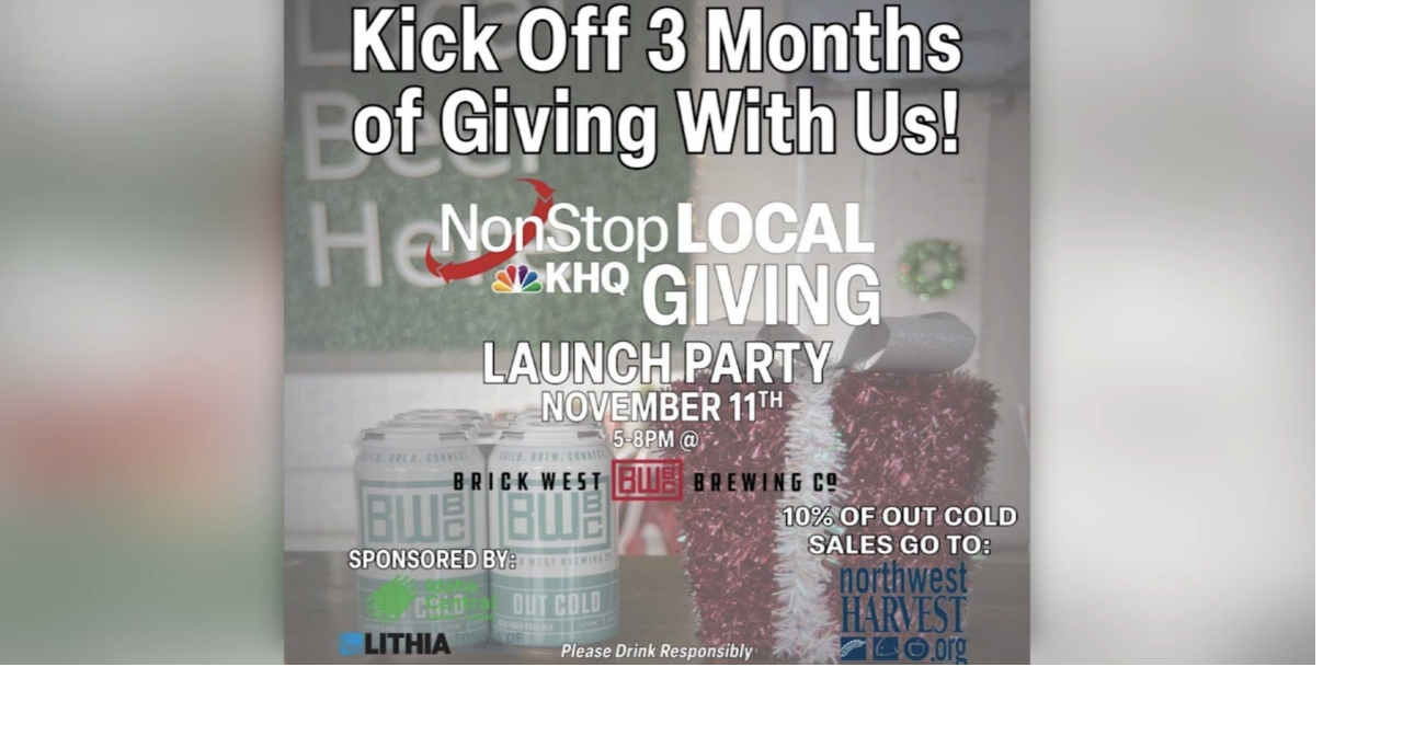 NonStop Local Giving IPA donates 10% of proceeds to Northwest Harvest ...