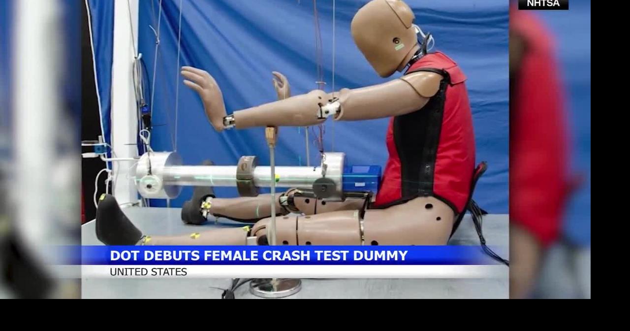 New female crash test dummy aims to enhance safety for women drivers ...