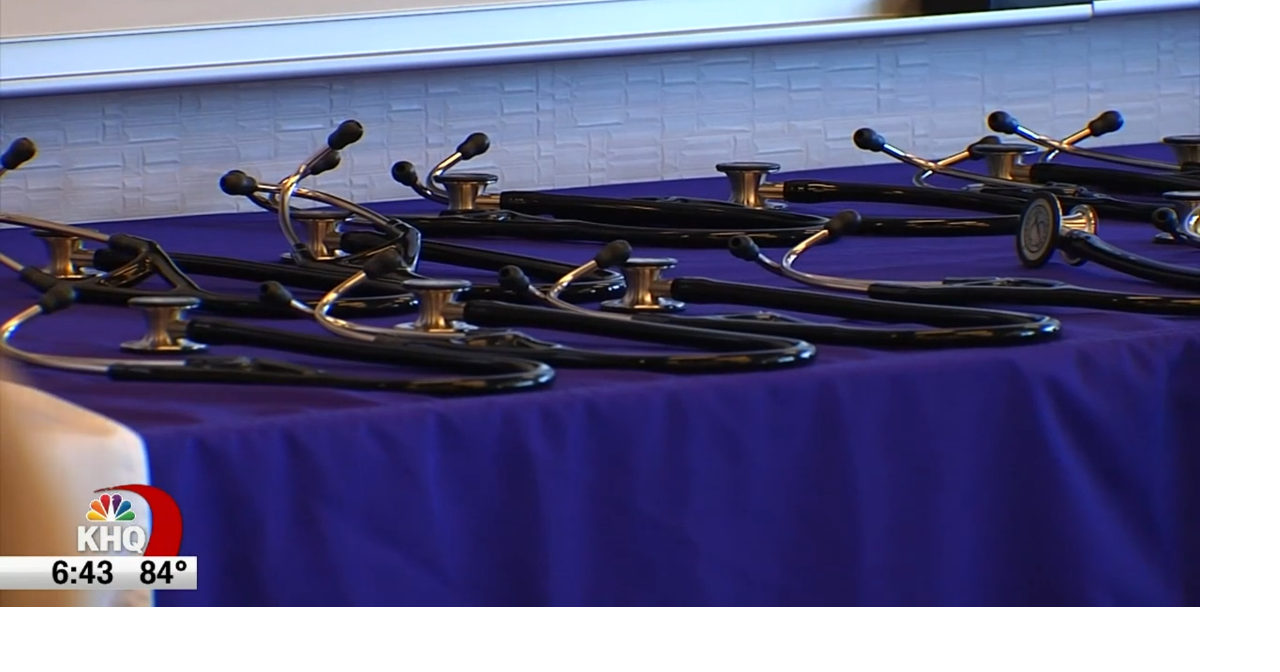 New class of medical students in Spokane awarded stethoscopes | Junior ...