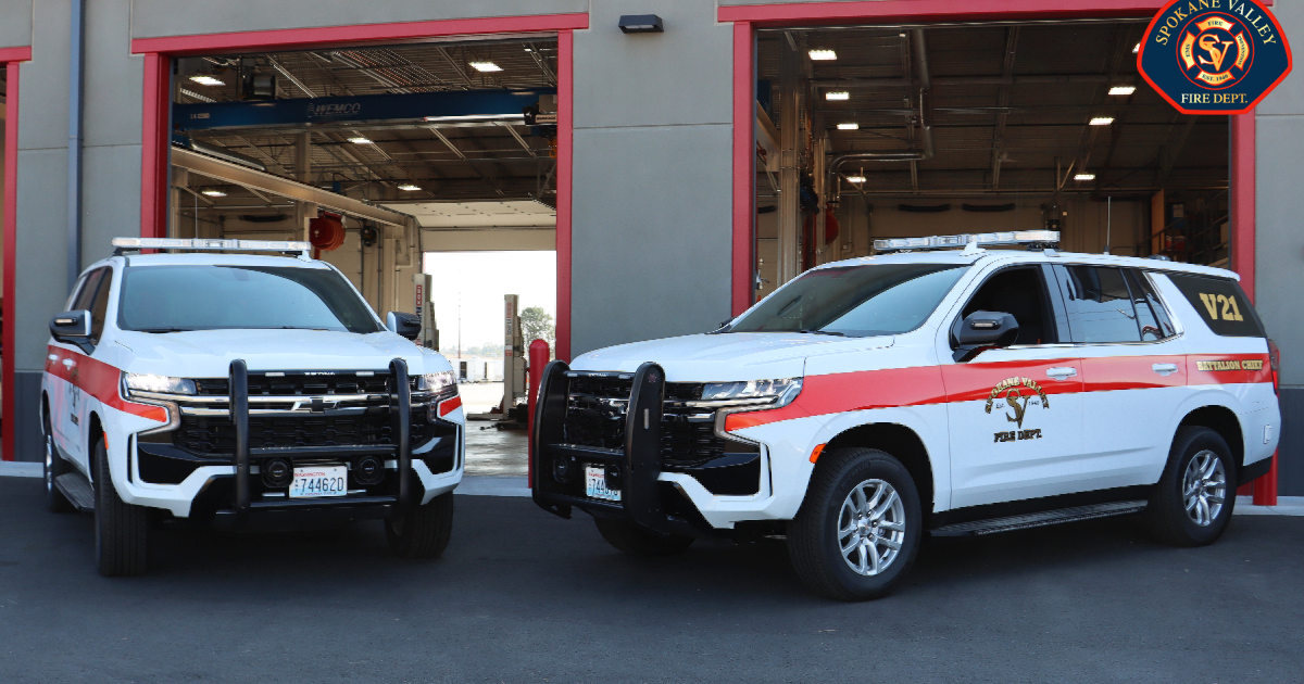 Spokane Valley Fire Department reveal new battalion chief vehicles ...