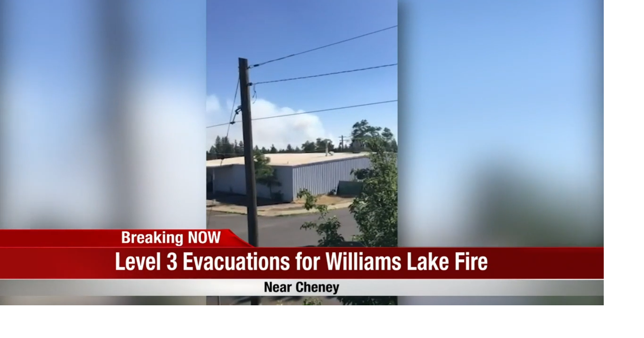 Crews responding to 100-acre wildfire fire south of Cheney near ...