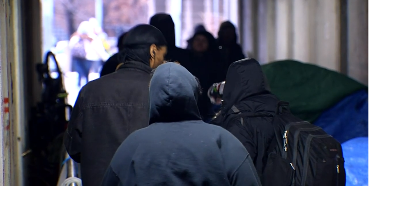 New warming shelters start to fill up following "Camp Hope" shut down ...