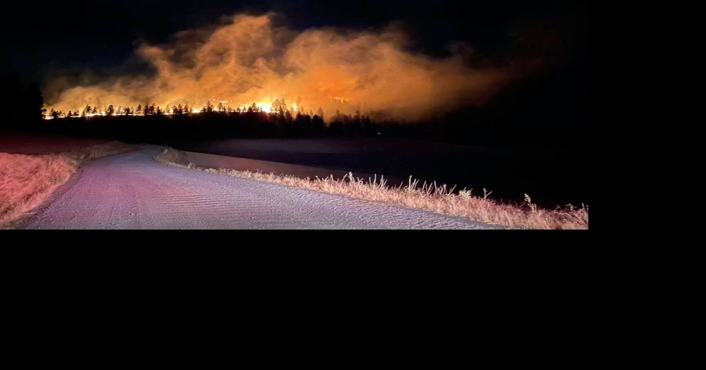 Spokane, North Idaho firefighters responding to brush fire near the ...