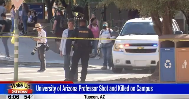 Professor shot and killed on campus at University of Arizona | Spokane ...